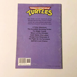 Other | Vintage 1991 Tmnt Ninja Turtles Code Name Chameleon A Storybook ...